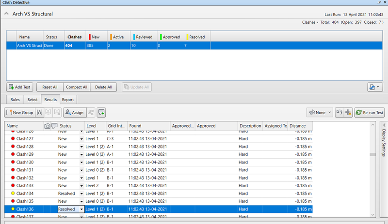 Usage of Navigation tool , Timeliner and Clash Detection test using ...