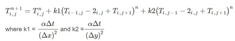Week 5 1 Mid Term Project Solving The Steady And Unsteady 2d Heat Conduction Problem Skill