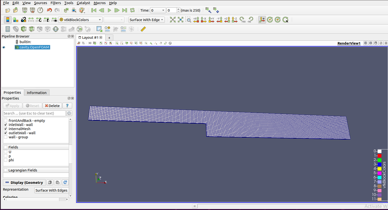 Week 8 - Simulation of a backward facing step in OpenFOAM : Skill-Lync
