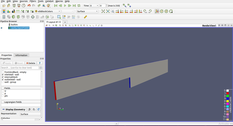 Week 8 - Simulation of a backward facing step in OpenFOAM : Skill-Lync