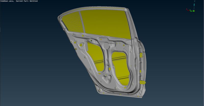 Week 6 - Creating connection for Rear door : Skill-Lync