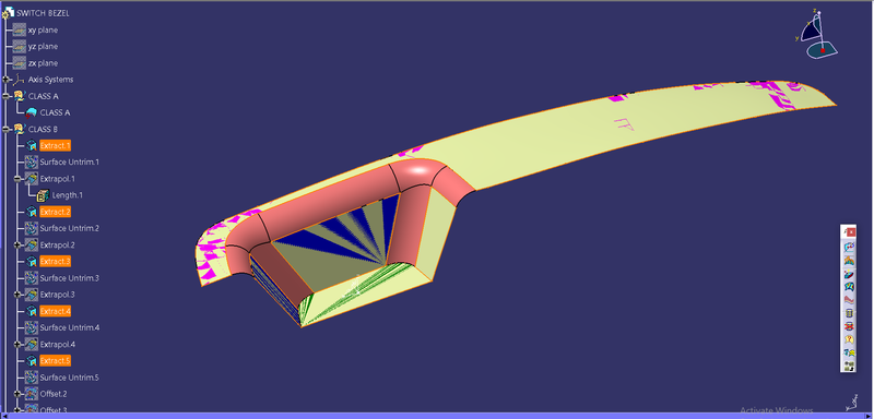 Switch Bezel Design using CATIA V5 : Skill-Lync