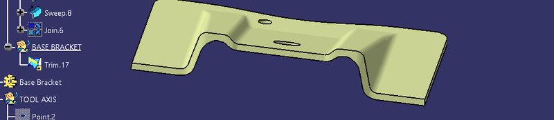 Base Bracket Design and Draft Analysis : Skill-Lync