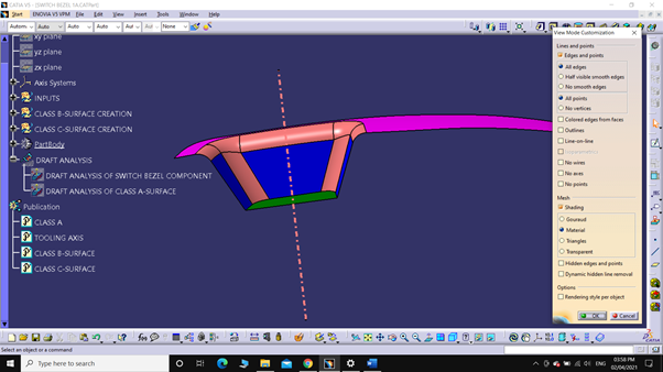 Week 8 - Challenge 3 - Switch Bezel Design : Skill-Lync