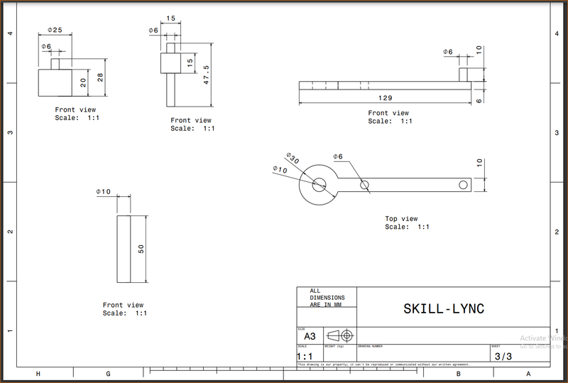 Creating and Assembling QRM & CV joint mechanism in Assembly Workbench : Skill-Lync