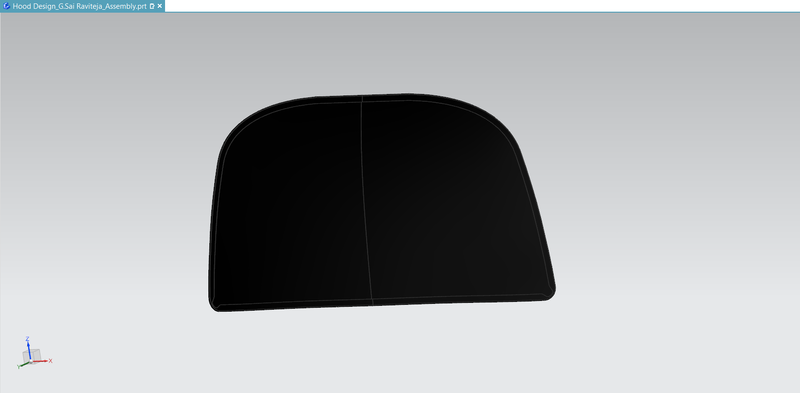Designing of Car Hood by following EURO NCAP Standards using NX-Cad ...