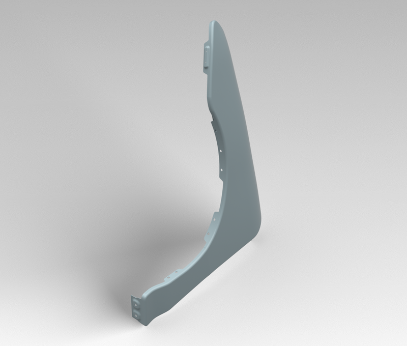 BIW Front Fender of a car with its mountings using NX-Cad : Skill-Lync
