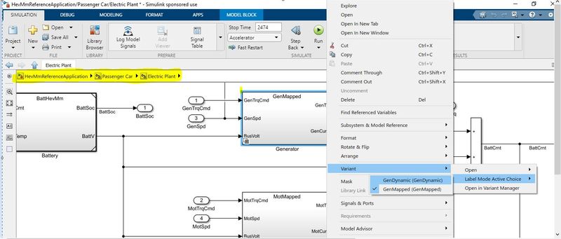 Study about EV and HEV Simulink model and their powertrain blocks ...