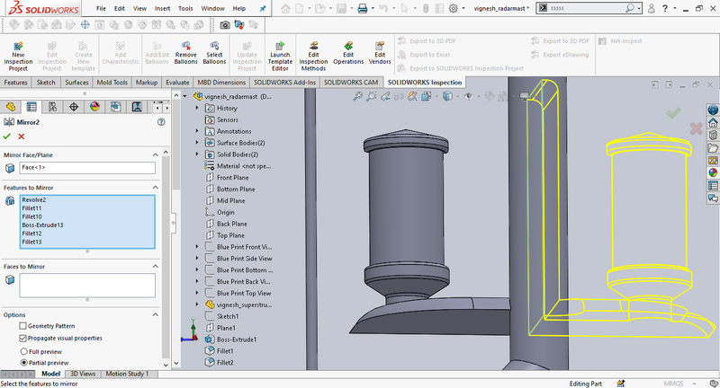 Radar Mast & Final Assembly of Yacht : Skill-Lync