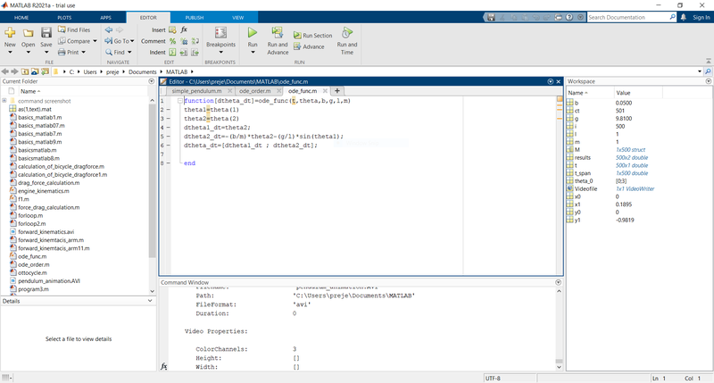 Week 3 - Solving second order ODEs : Skill-Lync