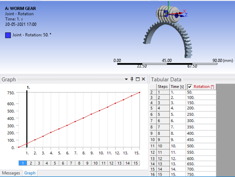 Week 8 Worm Gear Challenge : Skill-Lync