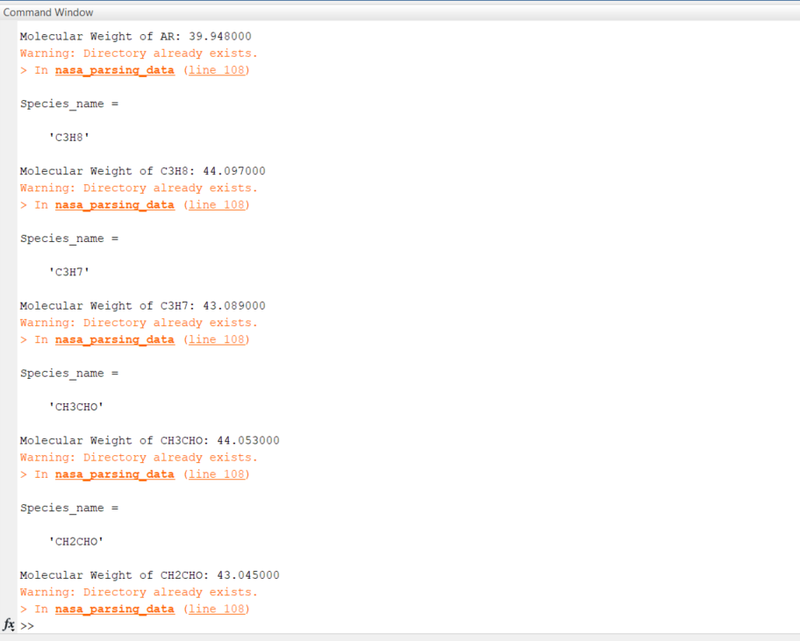 Parsing Nasa Thermodynamic Data Skill Lync