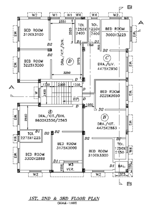 Creating a Layout, Section and Elevation with dimensions using AutoCad ...
