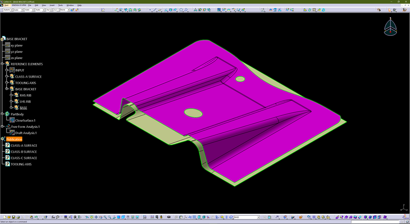 Week 8 - Challenge 2 - Base Bracket Design : Skill-Lync