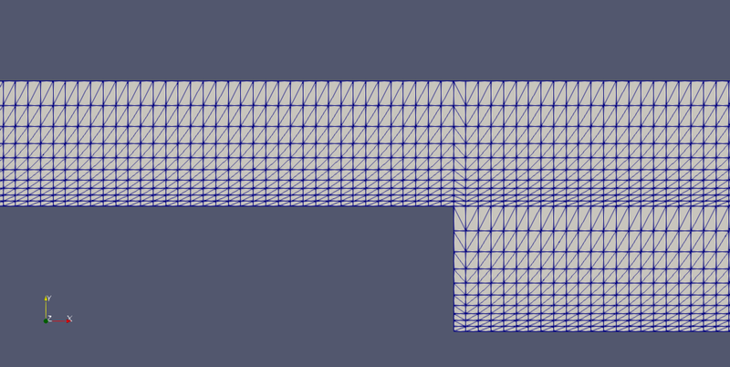 Week 8 - Simulation of a backward facing step in OpenFOAM : Skill-Lync