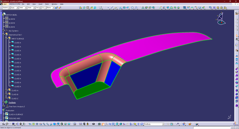 Week 8 - Challenge 3 - Switch Bezel Design : Skill-Lync