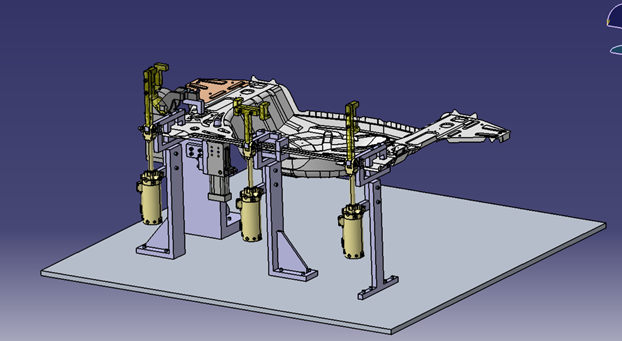 Week 6:- Clamp Unit & Pin-Clamp Unit Design Challenge : Skill-Lync