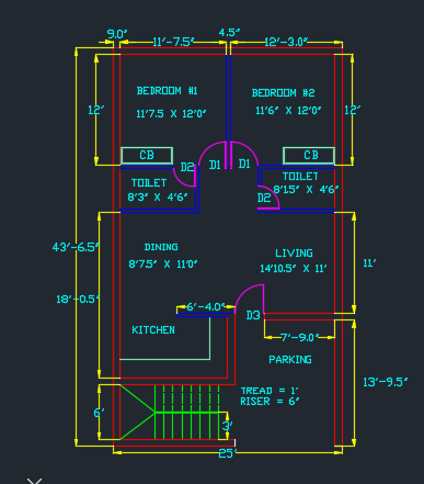 Creating a Residence Layout, Seating plan, Toilet and Utility room plan ...