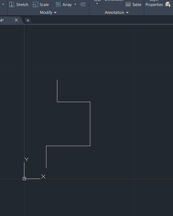 Creation of geometries by Coordinate system methods using AutoCad ...