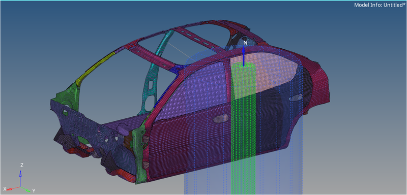 Assignment 7-Side Pole Crash Simulation Challenge : Skill-Lync