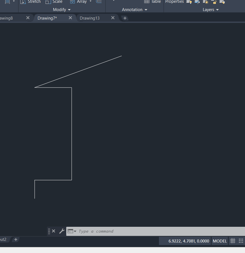 Creation of geometries by Coordinate system methods using AutoCad ...