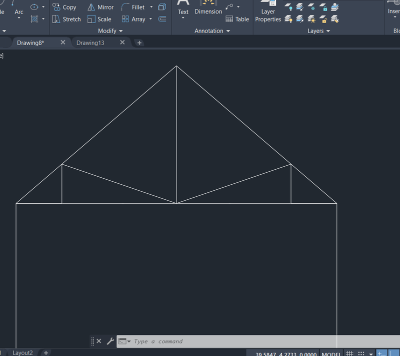Creation of geometries by Coordinate system methods using AutoCad ...