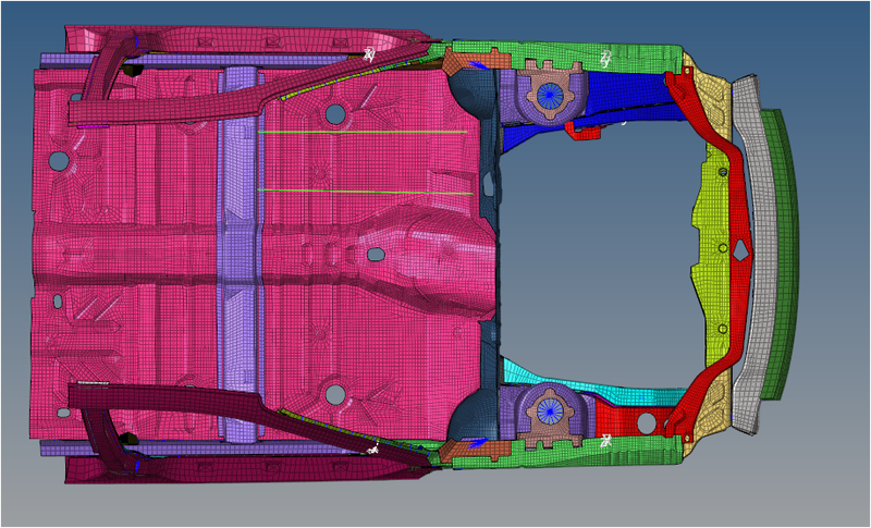 Frontal Crash Simulation Challenge : Skill-Lync