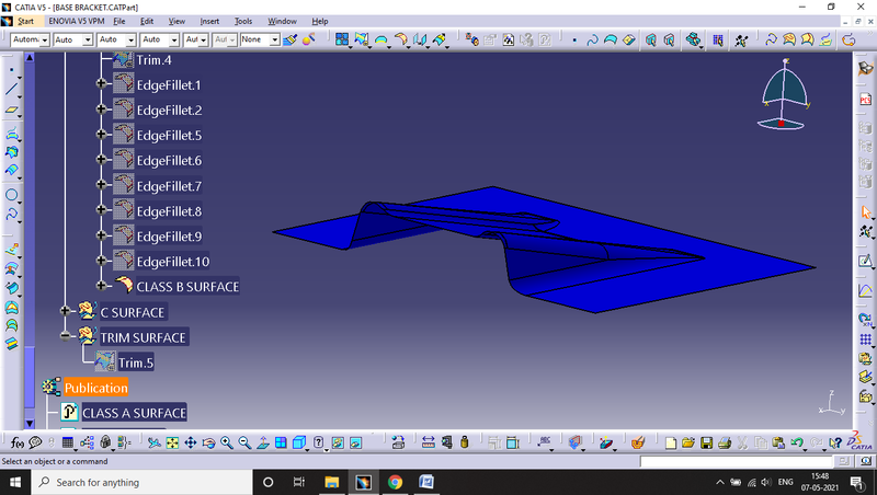 Week 8 - Challenge 2 - Base Bracket Design : Skill-Lync