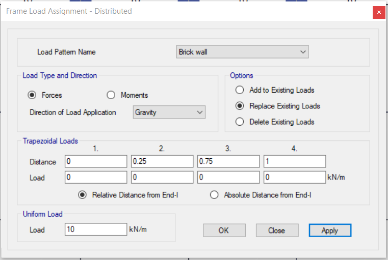 Modelling of 25 storey building with the specified properties using ...