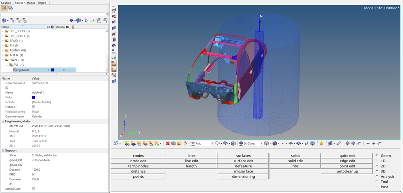 Assignment 7-Side Pole Crash Simulation Challenge : Skill-Lync