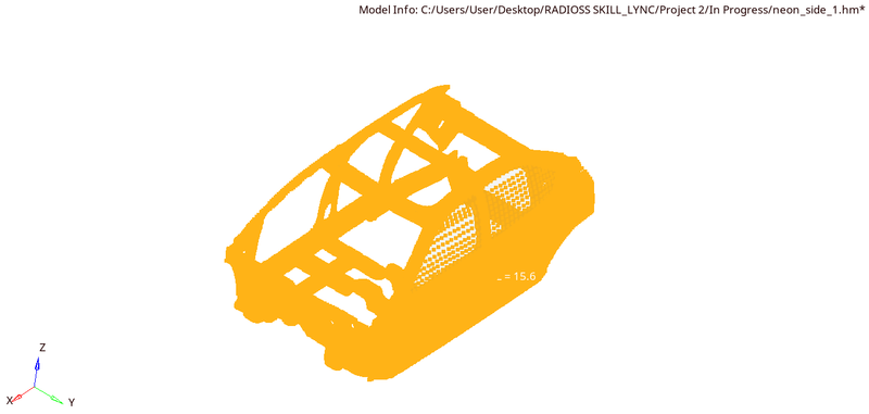 Assignment 7-Side Pole Crash Simulation Challenge : Skill-Lync