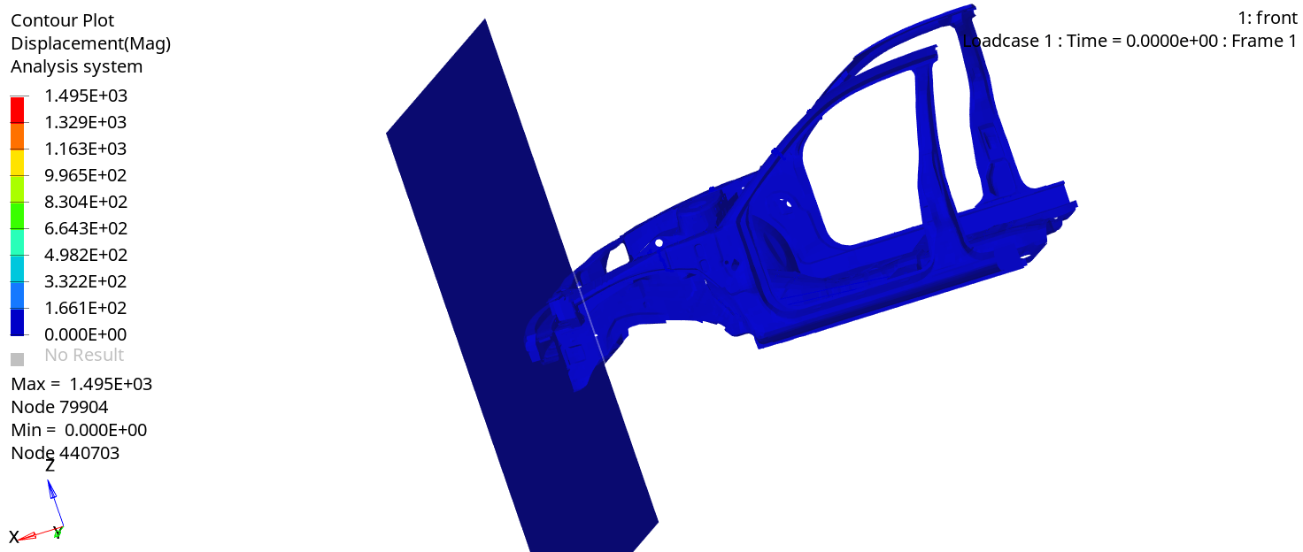 Assignment 6-Frontal Crash Simulation Challenge : Skill-Lync