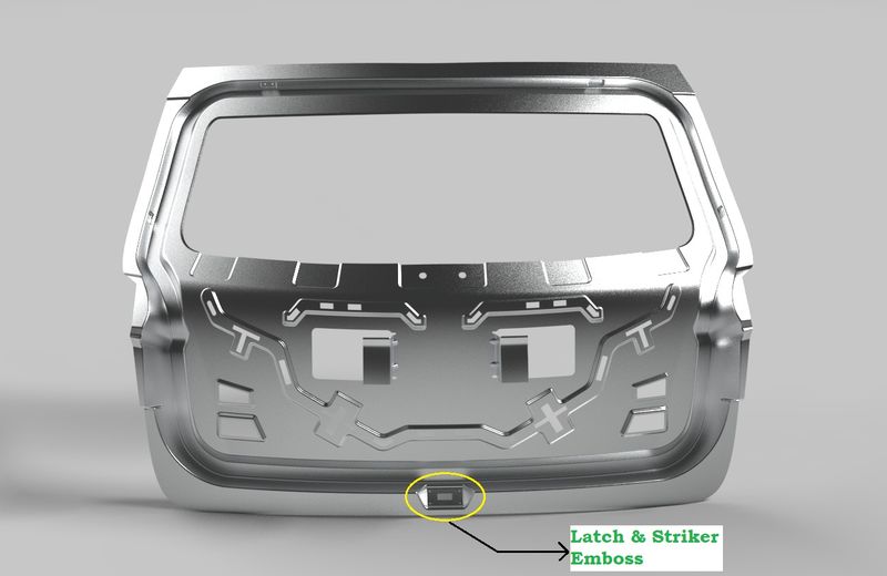 Design a BIW Back Door of the Car Using NX CAD : Skill-Lync