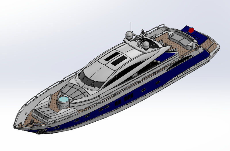 Radar Mast & Final Assembly of Yacht : Skill-Lync