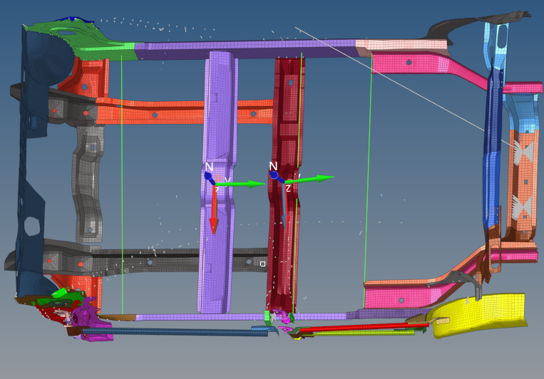 Assignment 7-Side Pole Crash Simulation Challenge : Skill-Lync