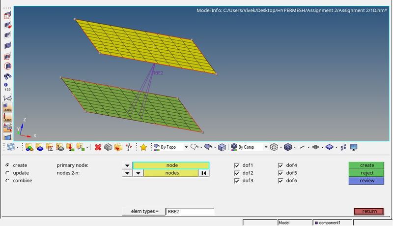 Assignment 2-RADIOSS Engine File Editing & 3D Meshing Challenge : Skill ...