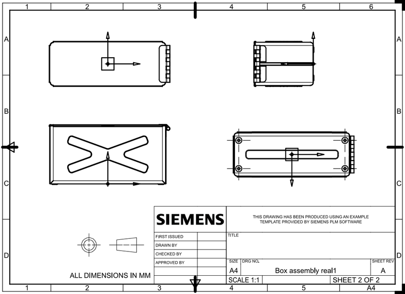 Advanced Sheet Metal Design Using NX Cad Challenge_2_Box Assembly ...