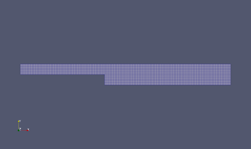 Week 8 - Simulation of a backward facing step in OpenFOAM : Skill-Lync