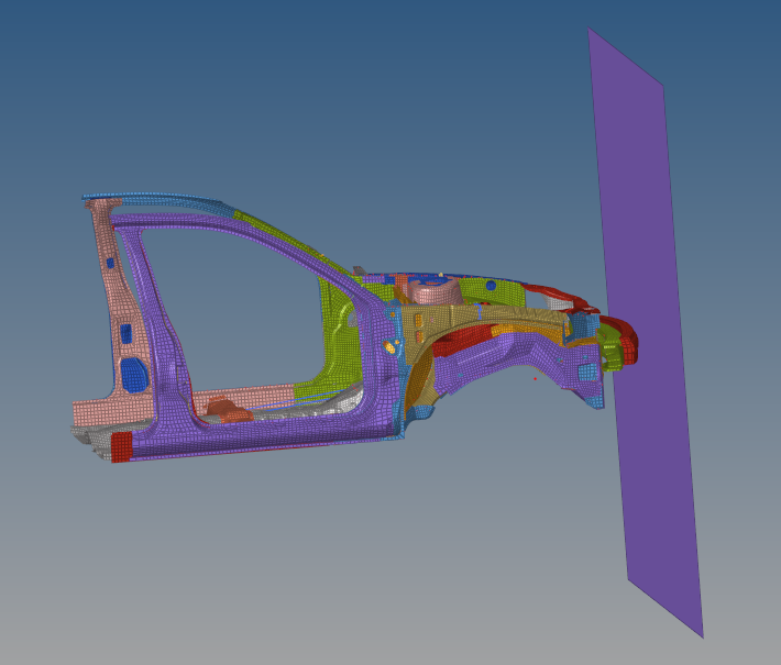 Frontal Crash Simulation Challenge : Skill-Lync