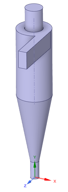Simulating Cyclone separator with Discrete Phase Modelling using Fluent : Skill-Lync