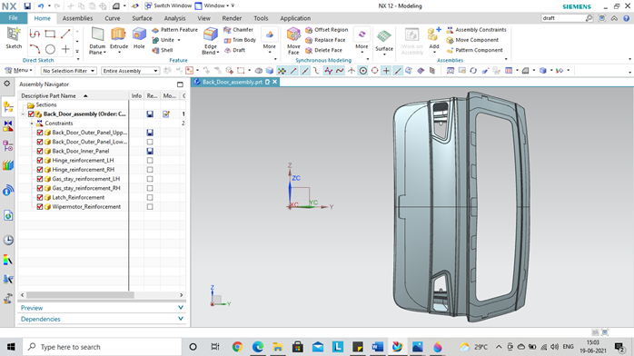 Design of backdoor : Skill-Lync