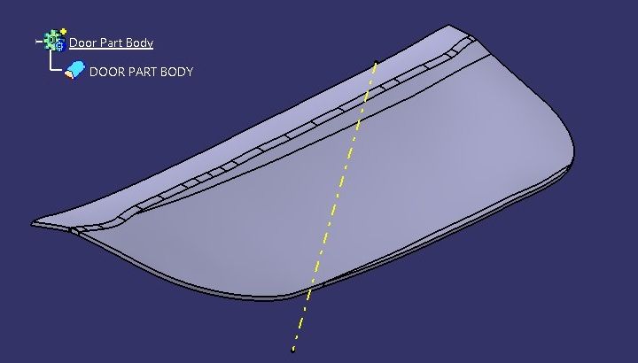 PROJECT 1- DOOR APPLIQUE DESIGN WITH ENGINEERING FEATURE : Skill-Lync