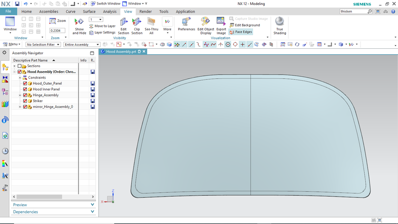 Hood design-Week 2 : Skill-Lync