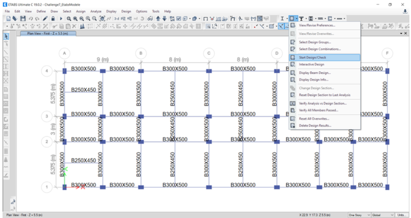 Reinforcement Detailing of Beams from ETABS output : Skill-Lync