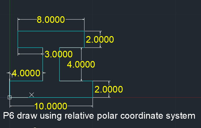 Creation of geometries by Coordinate system methods using AutoCad ...