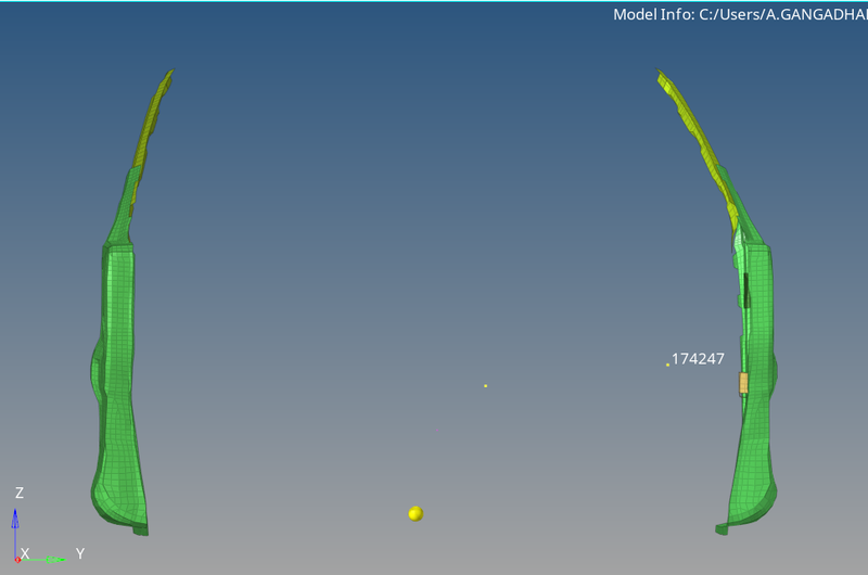 Assignment 6-Frontal Crash Simulation Challenge : Skill-Lync