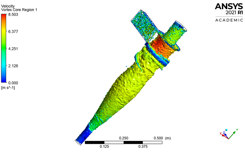 Steady State Simulation of Cyclone separator with Discrete Phase Modelling Using Ansys Fluent ...