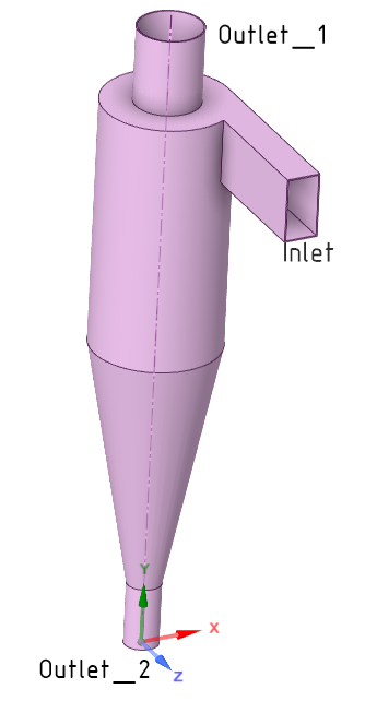 Simulating Cyclone separator with Discrete Phase Modelling using Fluent : Skill-Lync