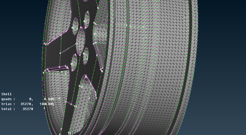 Project - 2 - Meshing on the suspension Assembly : Skill-Lync
