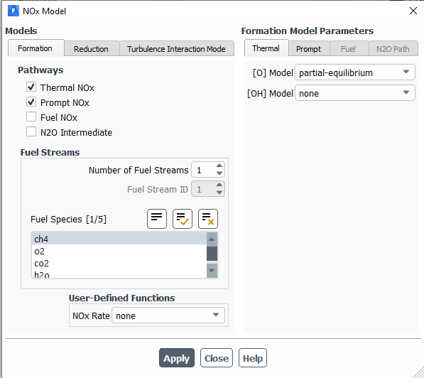 Steady State Modeling Of Species Transport And Gaseous Combustion Of Natural Gas Using Ansys